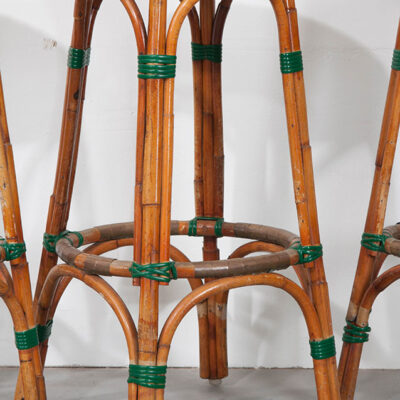 Grand French Vintage Art Nouveau Painted Hall Tree - Fireside Antiques